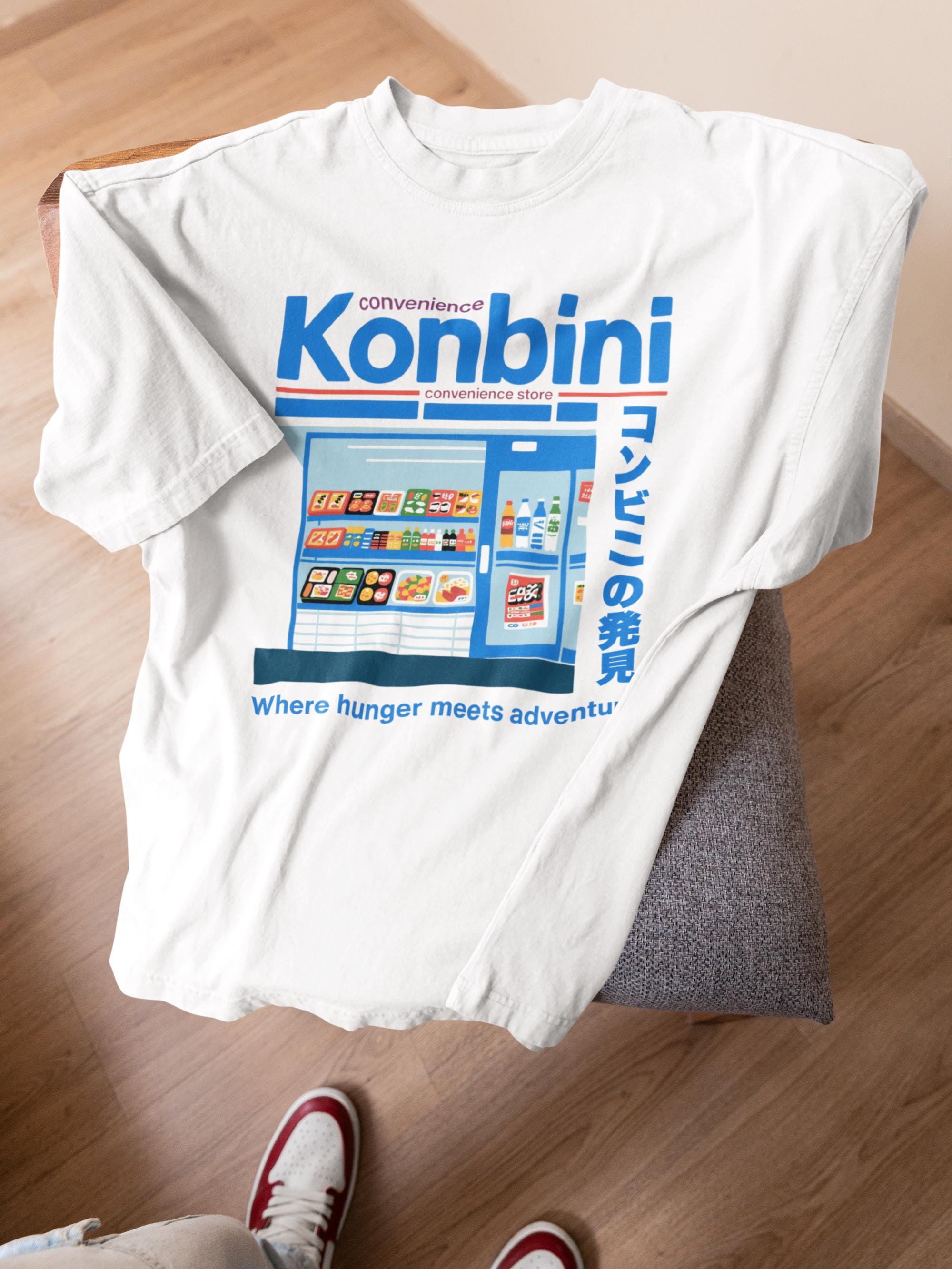 Japan Convenience Store T-shirt, 90s anime shirt, Japanese Streetwear ...