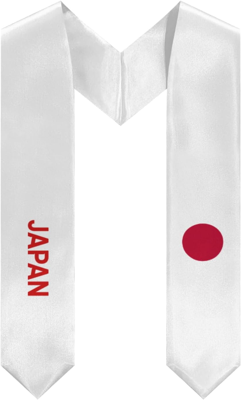 Japan Cool Graduation Stole Shawl Sash Honor For Study Aboard ...