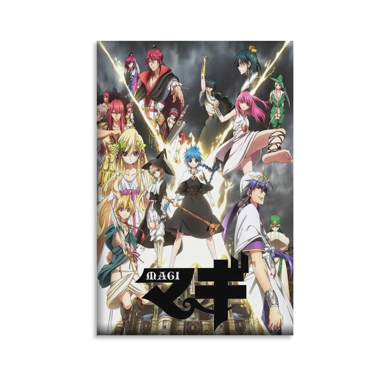 Japan Fantasy Manga Series Magi The Labyrinth of Magic Anime Poster ...