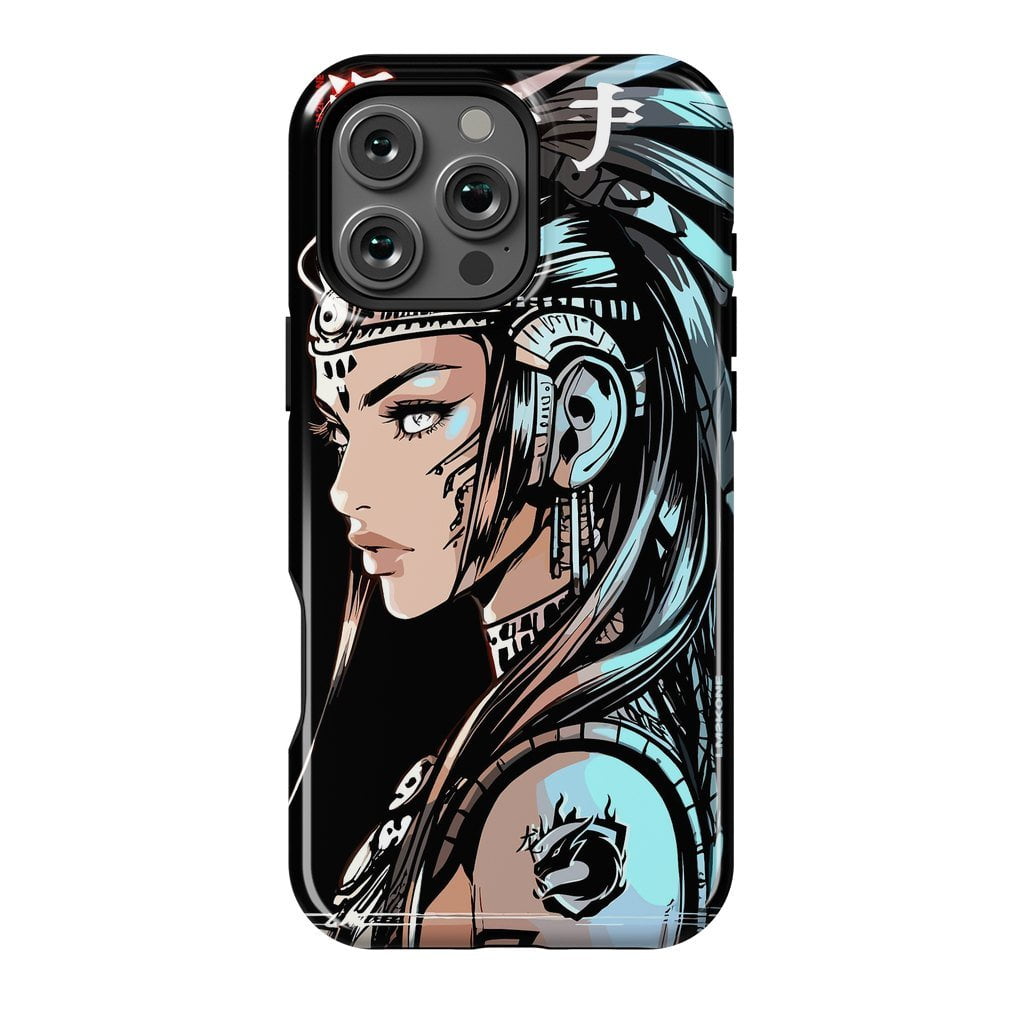 Japan Girl Indian Tough Case Artistic Fusion for Your iPhone 11-17 ...