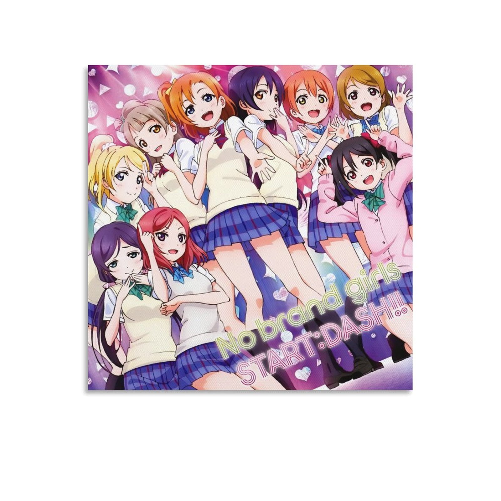 Japan Idols Anime Love Live School Idol Project Role Poster Posters Art ...
