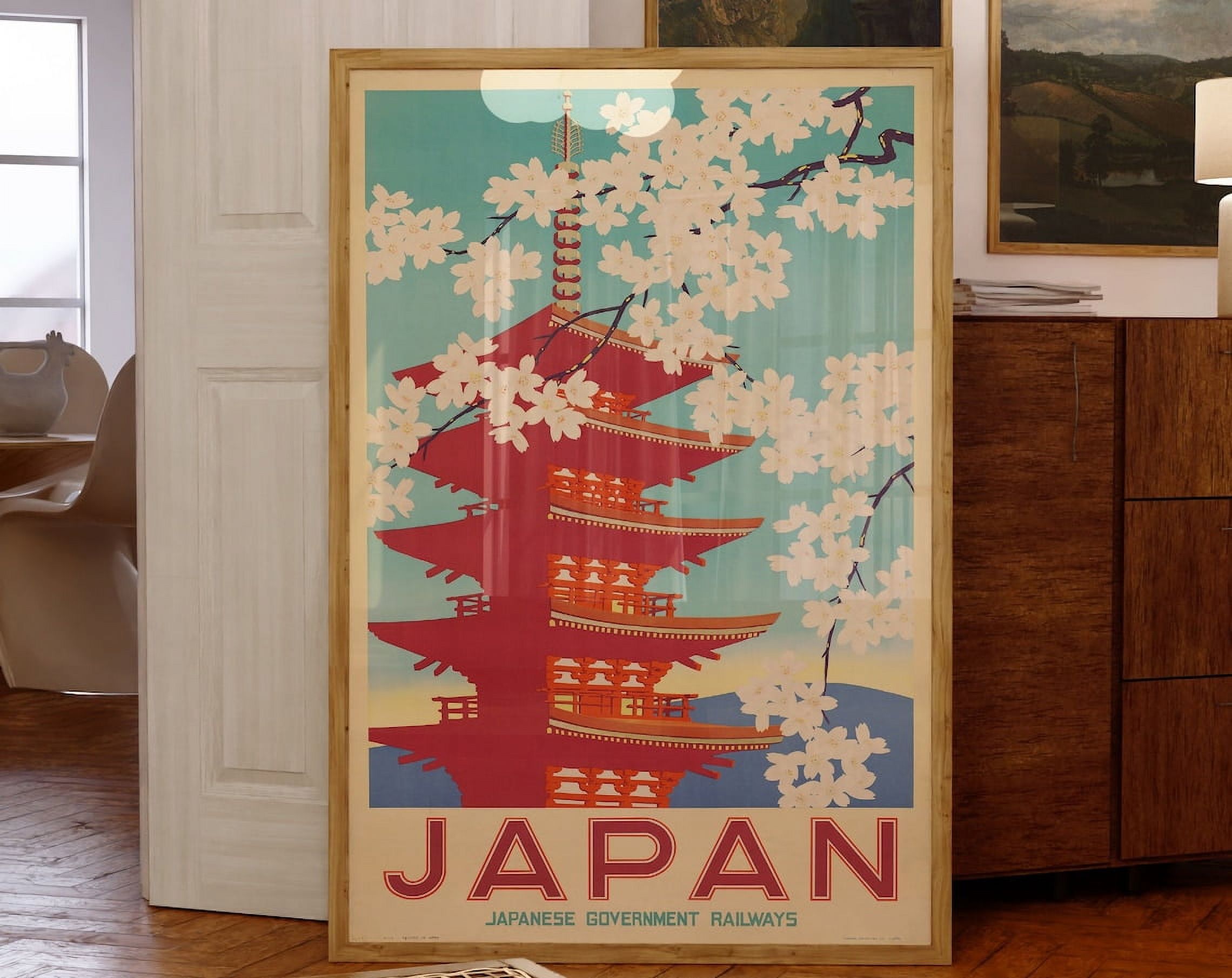 Japan Japanese Government Railways Poster, Japanese Garden, Japanese ...