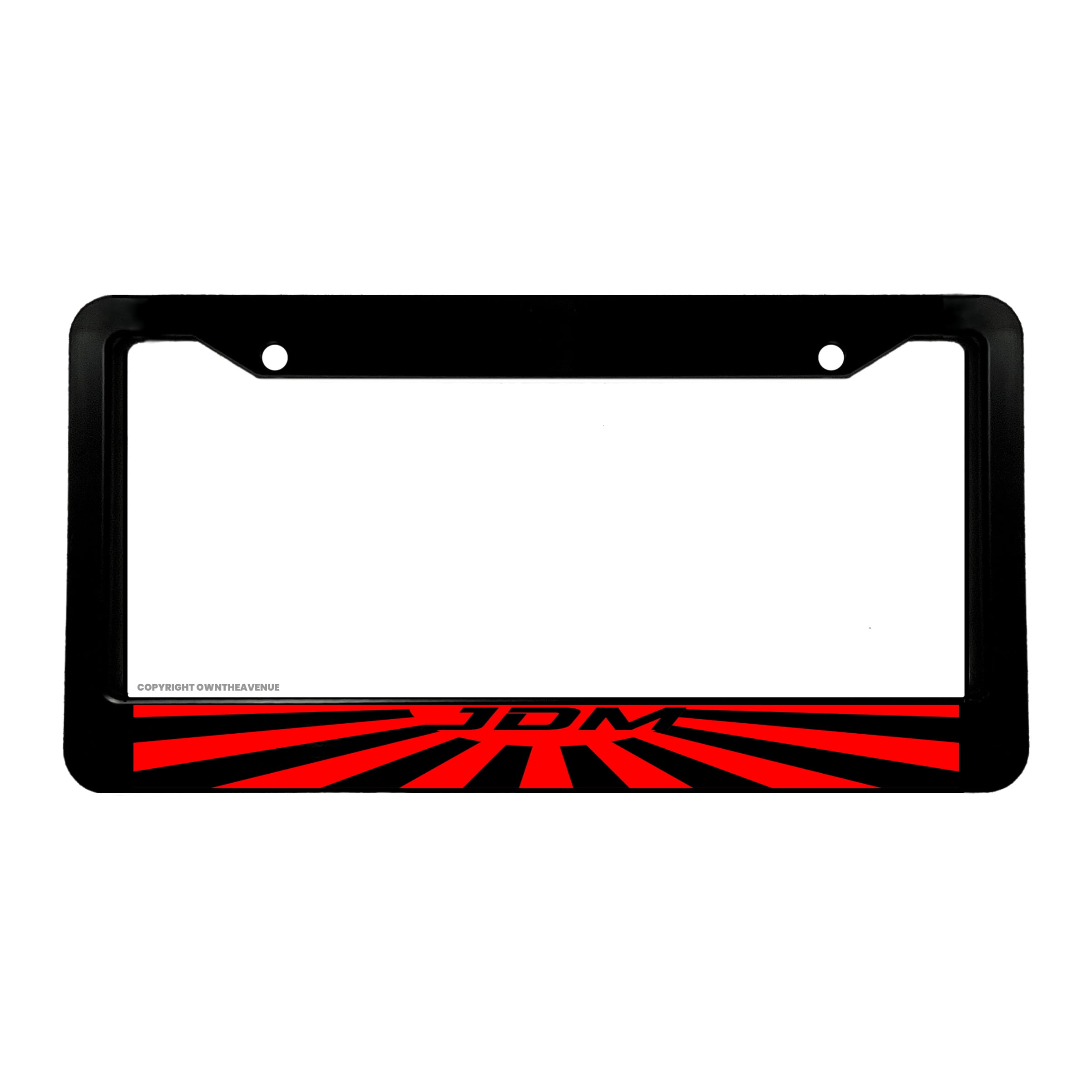 Japan Japanese Rising Sun Flag JDM Racing Drifting V02 License Plate ...