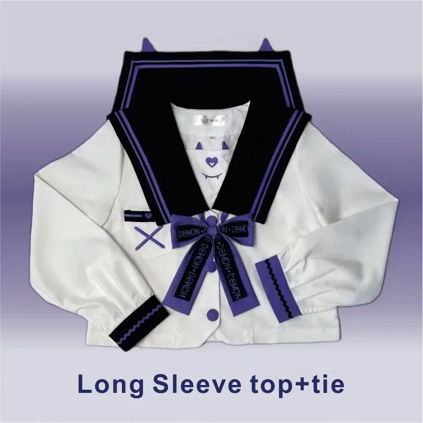 Japan Jk Uniform Student JK Sailor Suit Long-Sleeved Intermediate Suit ...