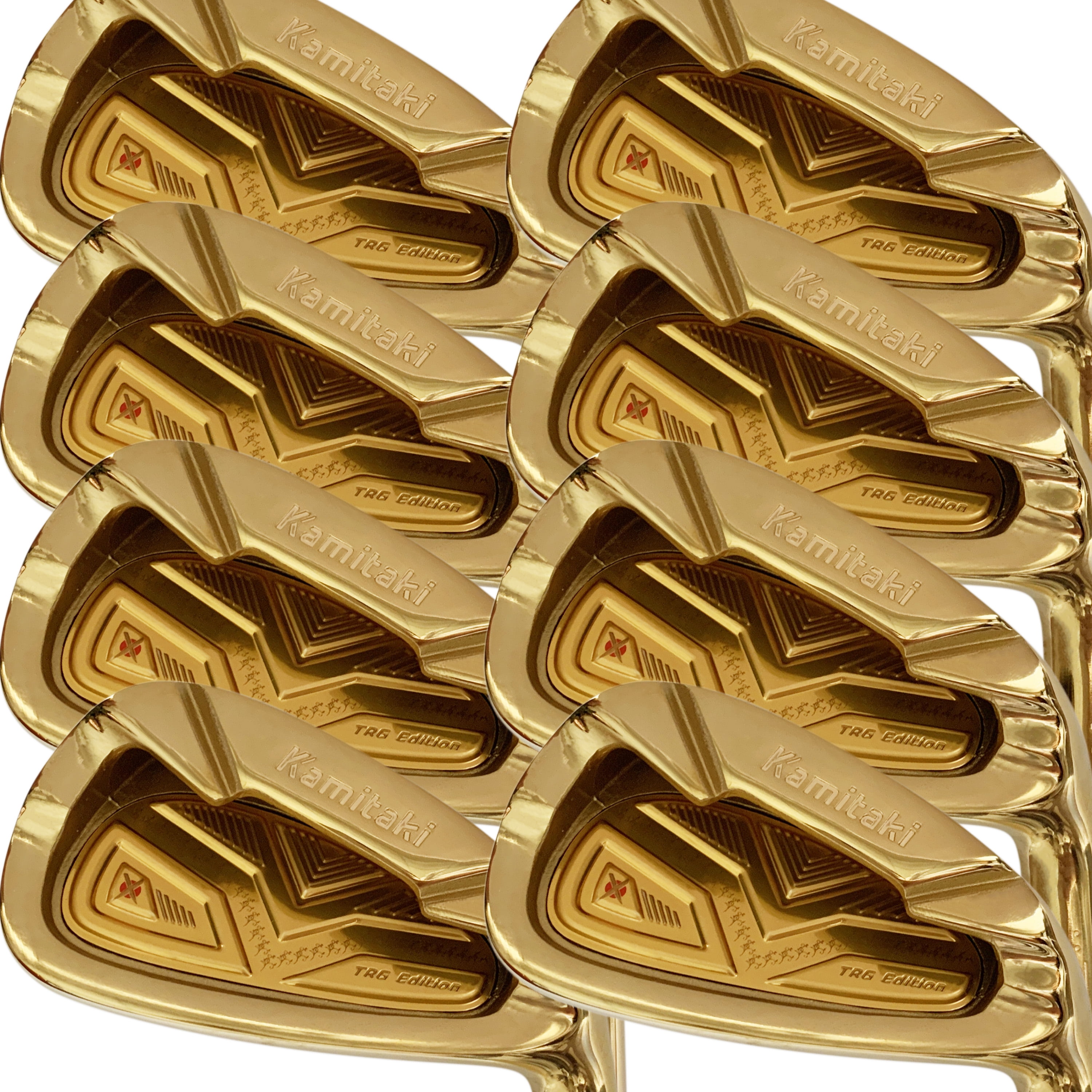 Japan Kamitaki Iron Mens Golf Club Set,Gold Finish,TRG Model,4-P,Sw ...