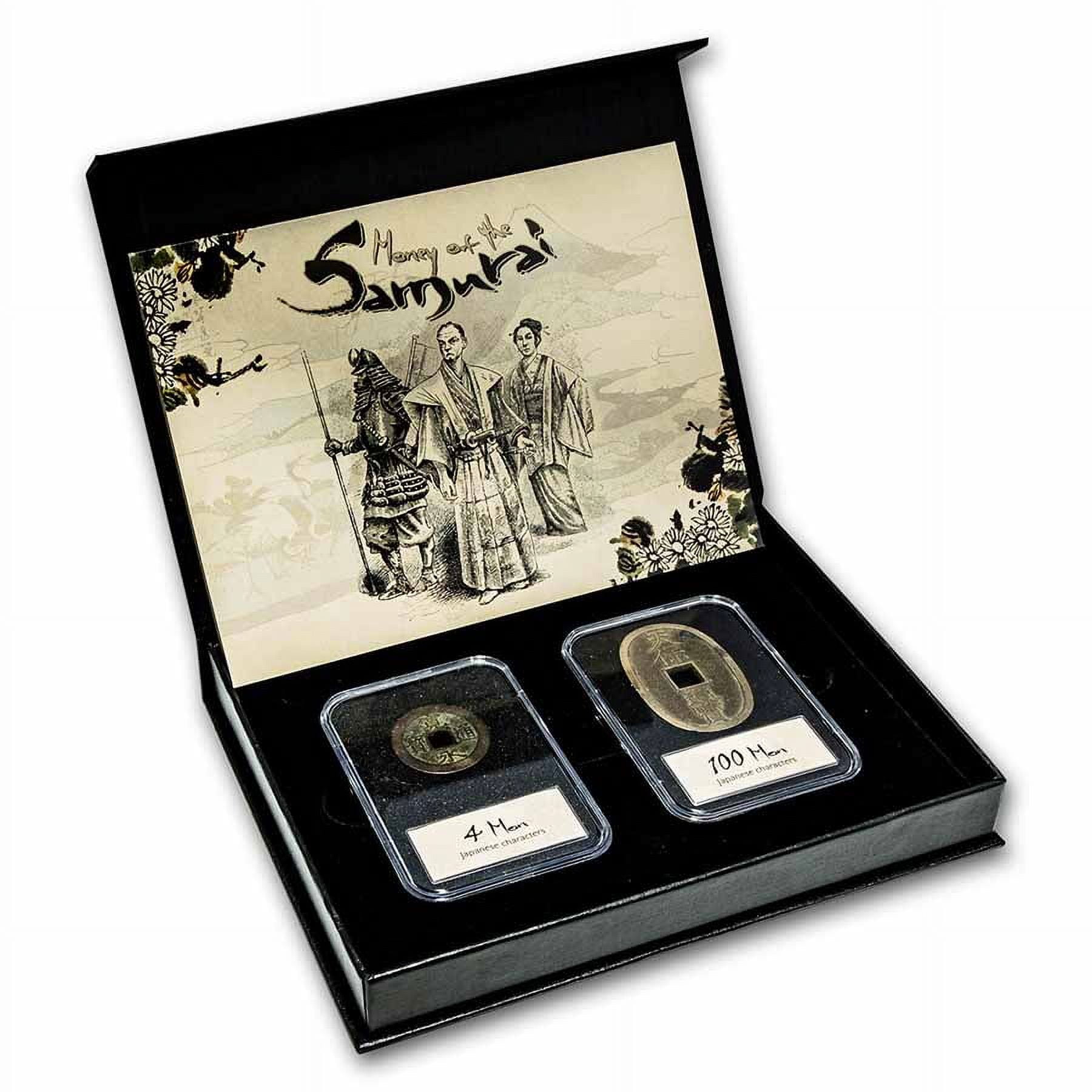 Japan Money of the Samurai 2 Coin + Banknote Presentation Set - Walmart.com