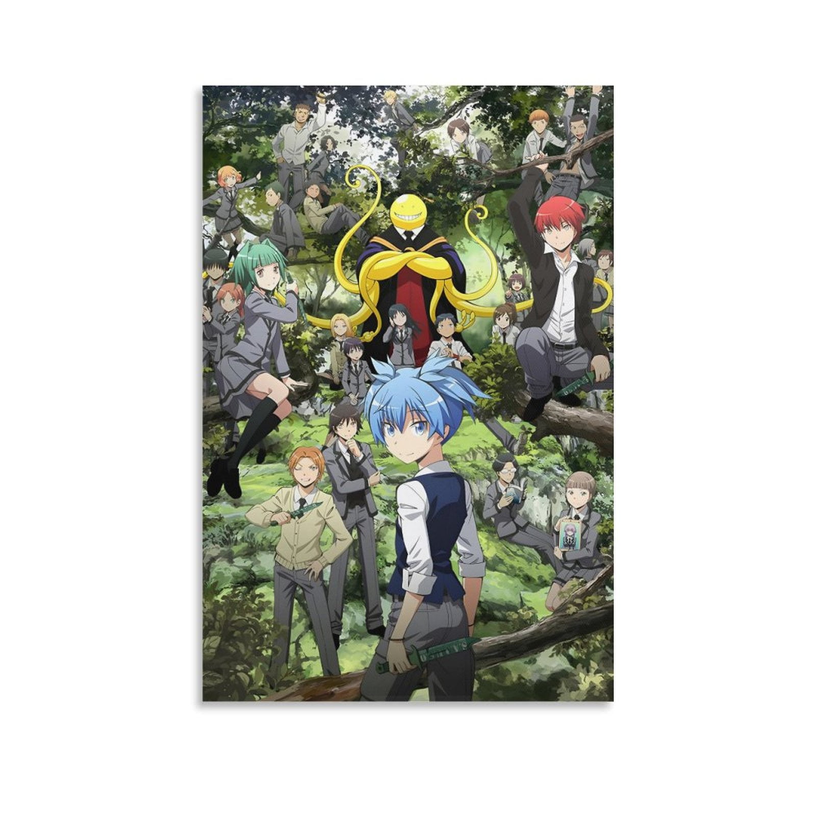 Japan Science Anime Assassination Classroom Role Poster Wall Art ...