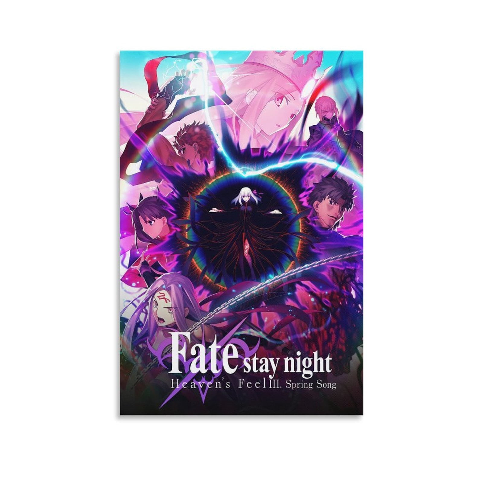 Japan Supernatural Anime Film Fate Stay Night Heaven's Feel Poster ...