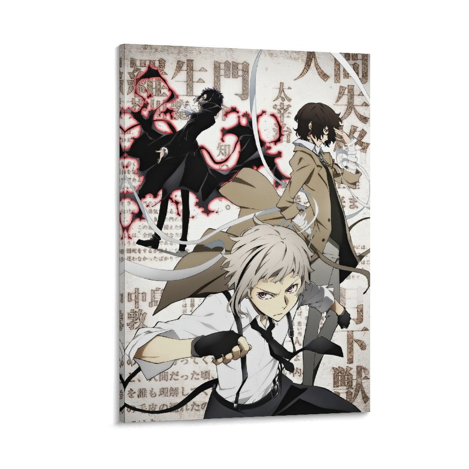 Japan Supernatural Anime And Manga Bungo Stray Dogs Role Poster Picture ...