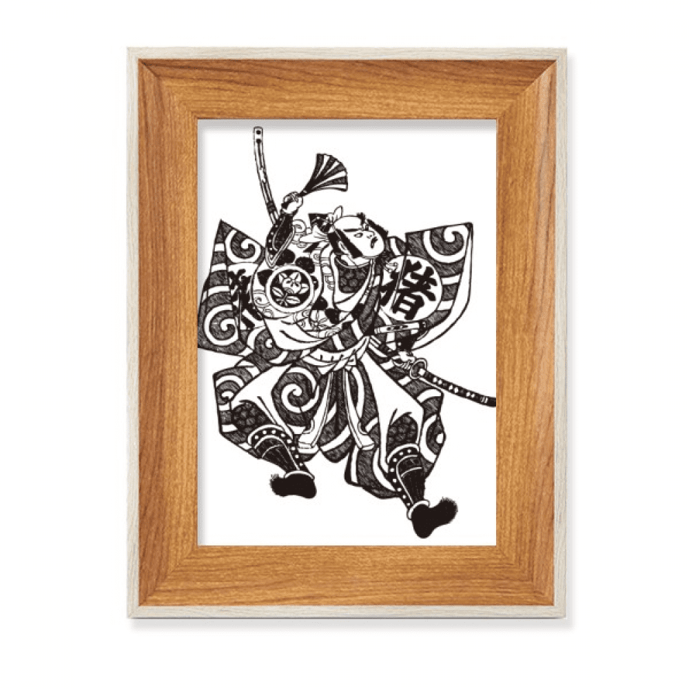 Japan Traditional Culture Kimono Desktop Wooden Photo Frame Display ...