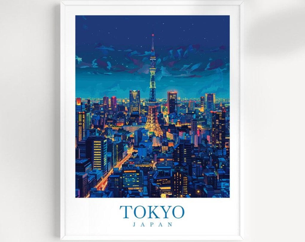 Japan Travel Print Wall Art Japan Wall Hanging Home Décor Japan Gift ...