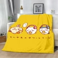 Japan comics Cute C-Chiikawas Printed Blankets Picnic Blanket Warm ...