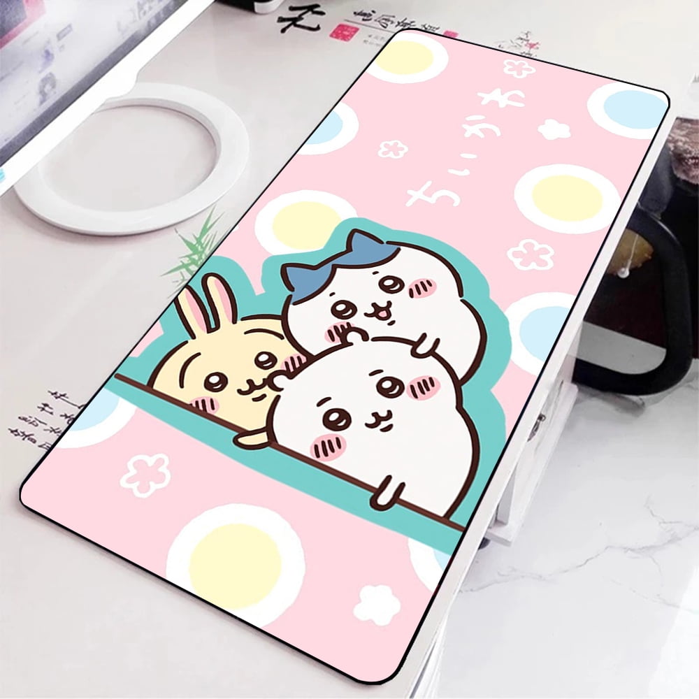 Japan comics Cute Chiikawas Mousepad HD Printing Computer Gamers Locking Edge Non-slip Mouse Pad ...