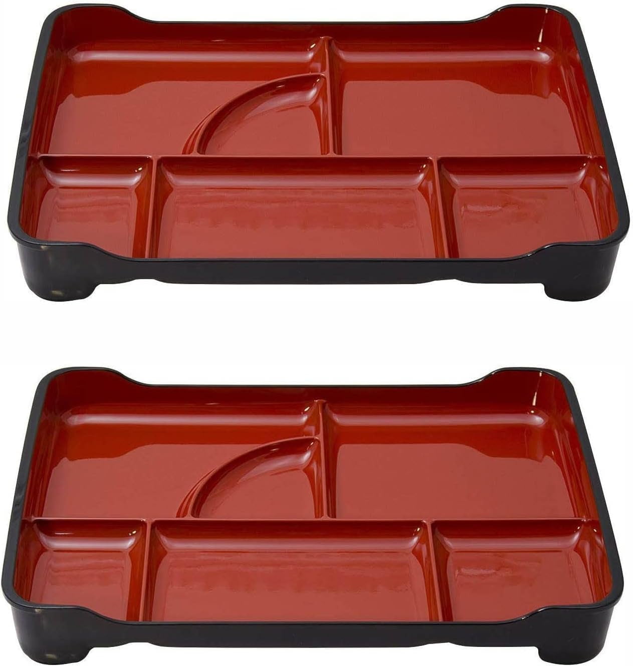 JapanBargain 1590, Japanese Lunch Bento Box Traditional Plastic ...