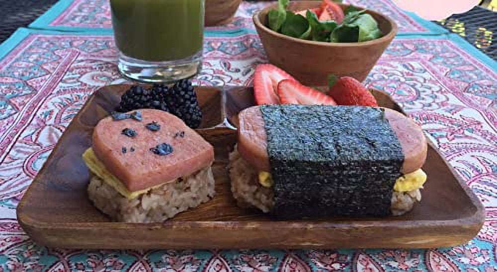 JapanBargain 3186, Japanese Musubi Maker Musubi Mold Hawaii Canned Meat ...