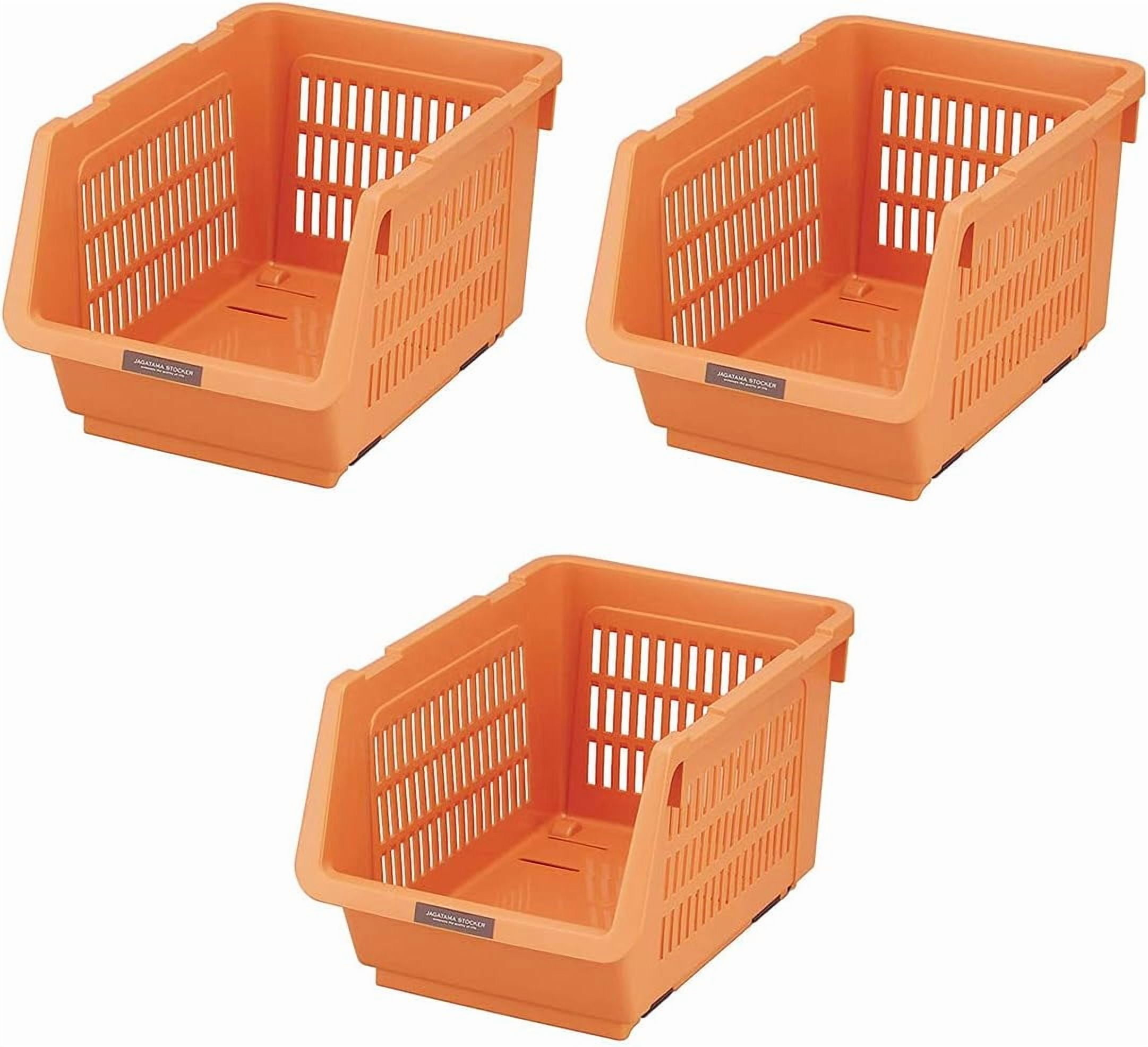 JapanBargain 4670x3, Set of 3 Japanese Stackable Storage Bin Kitchen ...
