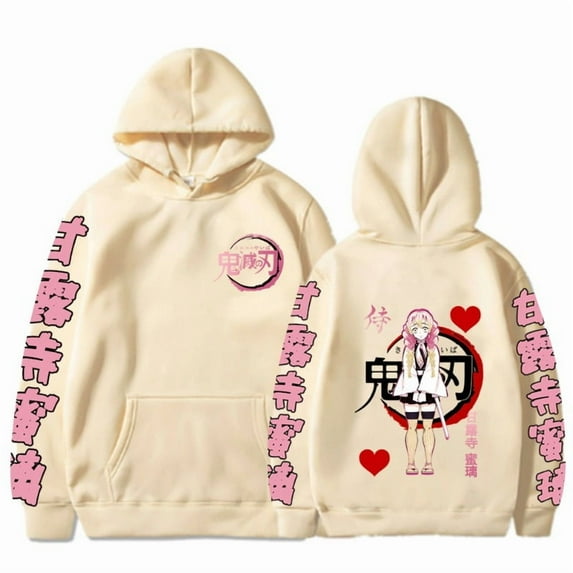 Japanese Animation Kanroji Mitsuri Merch Unisex Oversized Soft Fleece ...