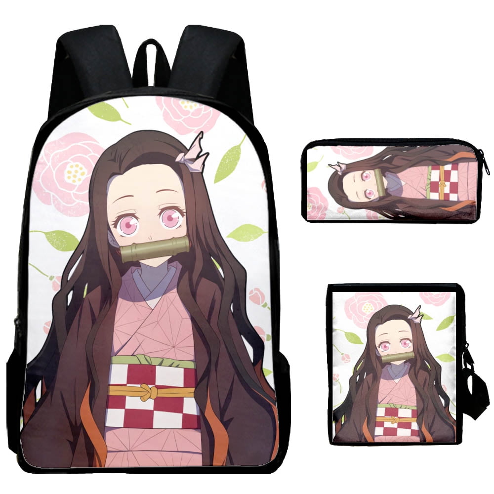 Japanese Anime Demon Slayer Backpacks Shoulders bag Printed Daypack ...