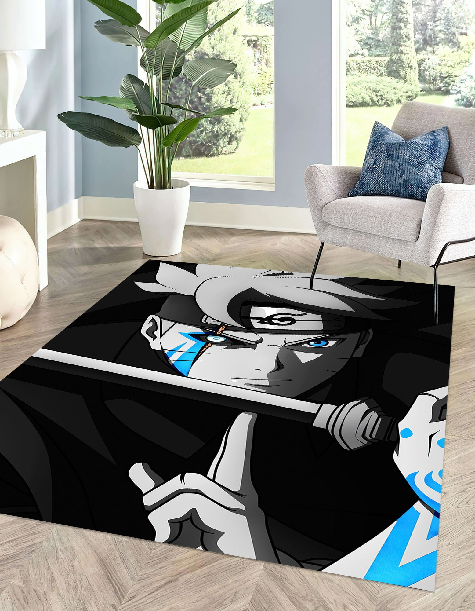 Japanese Anime Rugs, Thick Rug, Japanese Art Rug, Anime Rug, 3D ...
