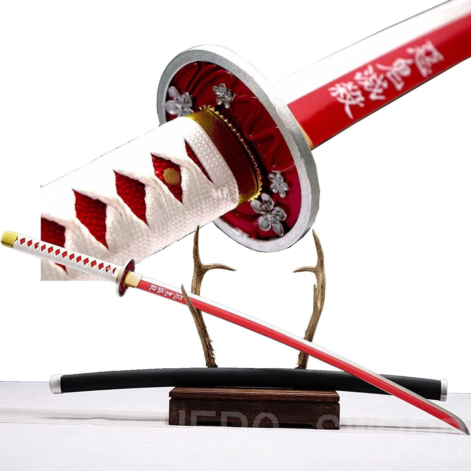 Japanese Anime Sword, Hand Forged 1045 Carbon Steel Samurai Katana ...