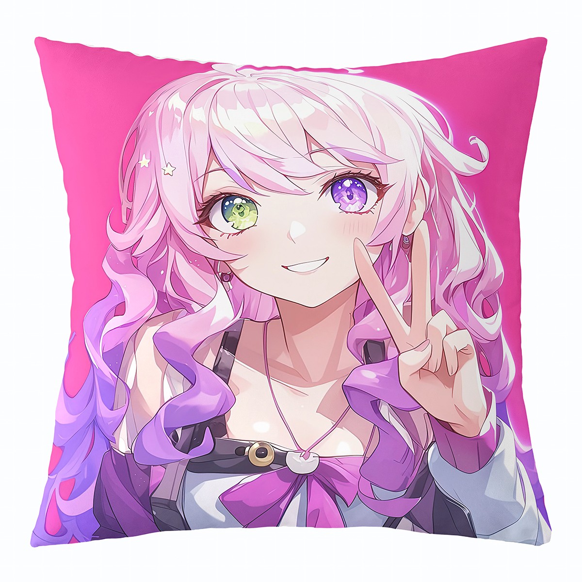 Japanese Anime Throw Pillow Cover,3D Anime Cushion Case,Kawaii Japanese ...