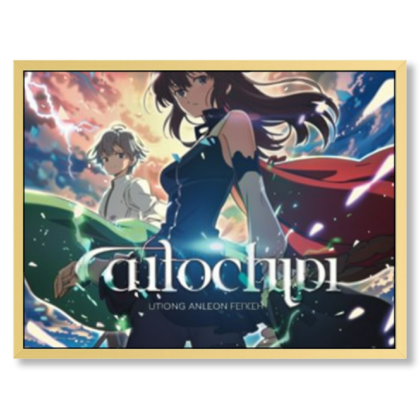 Japanese Anime Unnamed Memory Anime Poster Minimalist Art Poster Canvas ...