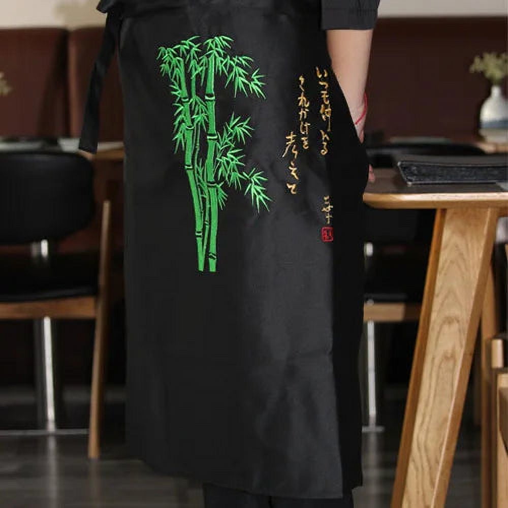Japanese Apron Cuisine Half Body Waist Unisex Kitchen Chef Restaurant ...