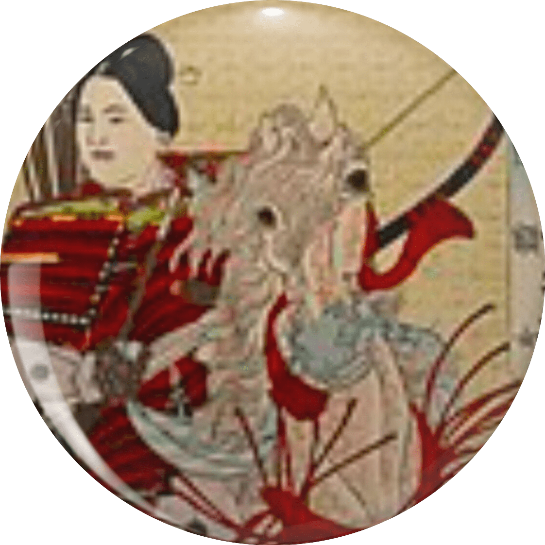 Japanese Art- Horse Warrior Pin Lapel Pin Brooch Steel Pins Badge 0.75 ...