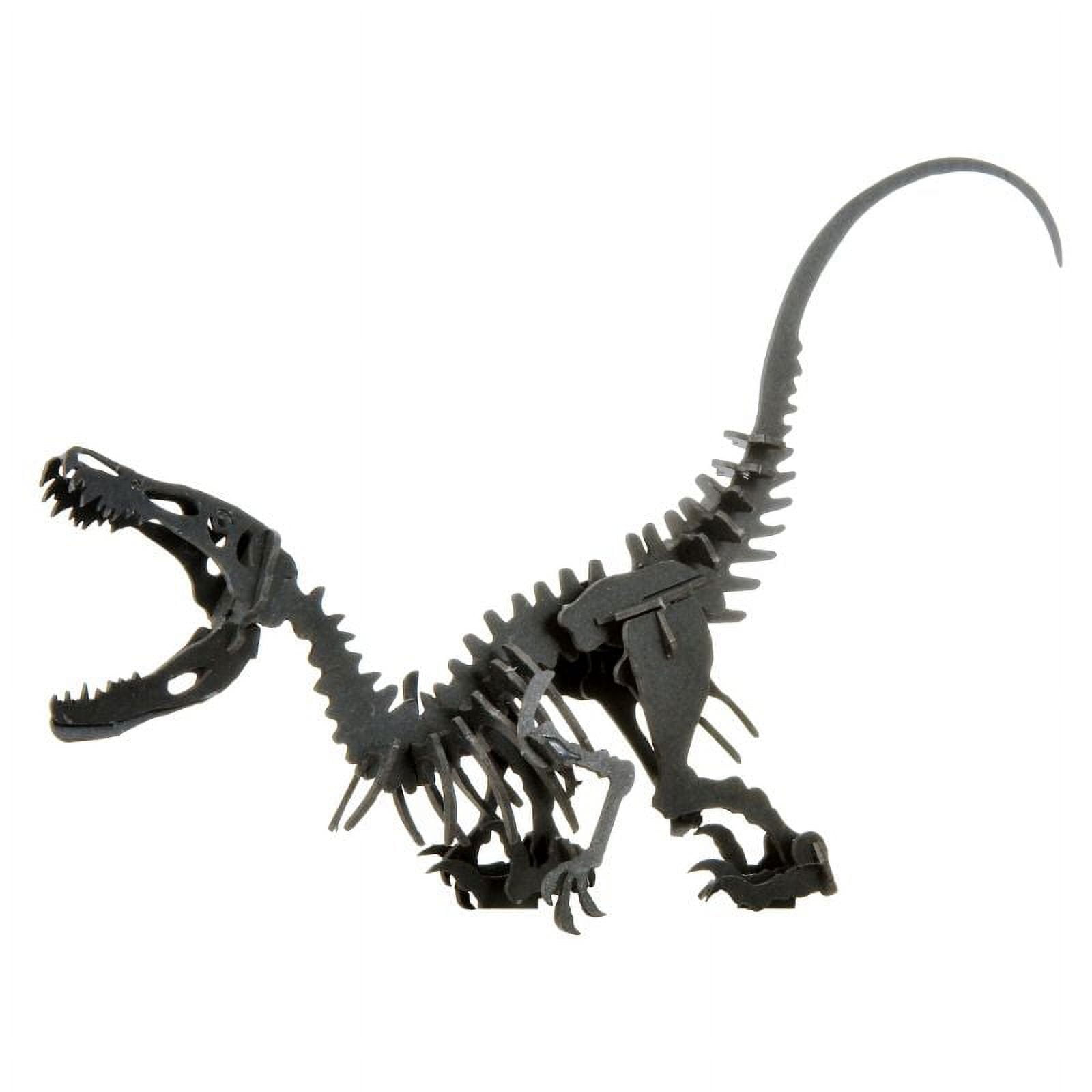 Japanese Art of Paper Craft Dinosaur Velociraptor 34 pieces Black ...