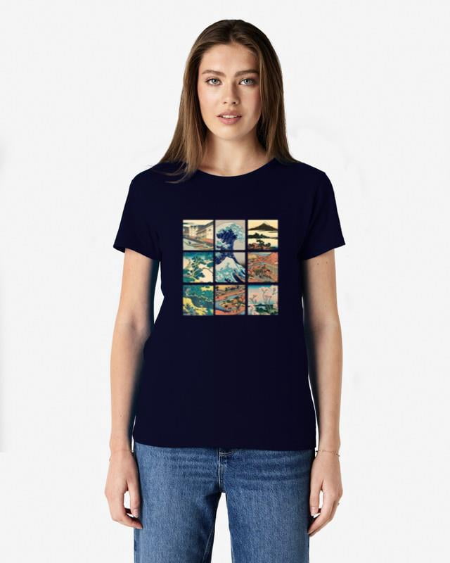 Japanese Art T-Shirt with Traditional Style, Trendy Tees for the Modern ...