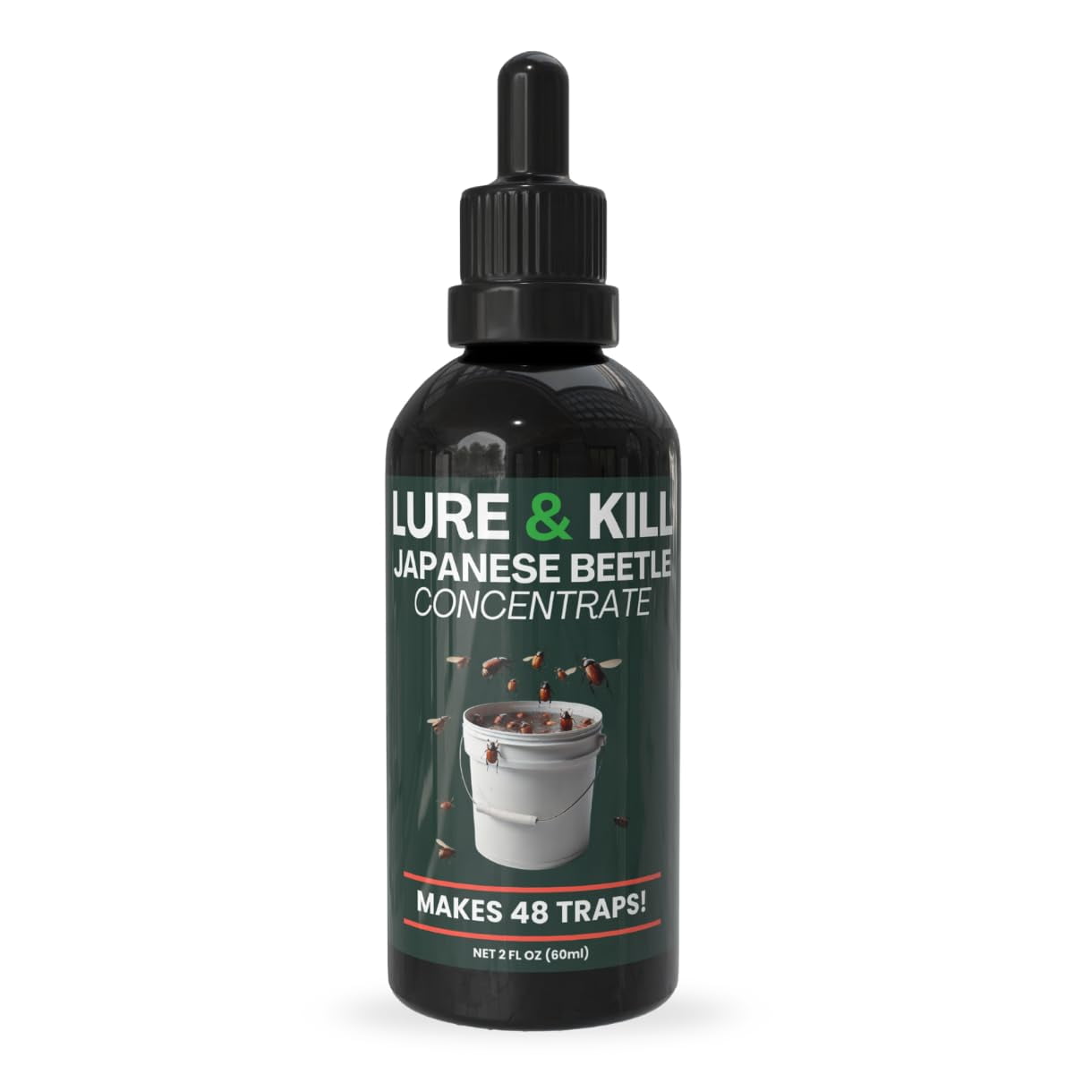 Japanese Beetle Traps Outdoor Killer Lure & Kill Concentrate - Turn Any ...