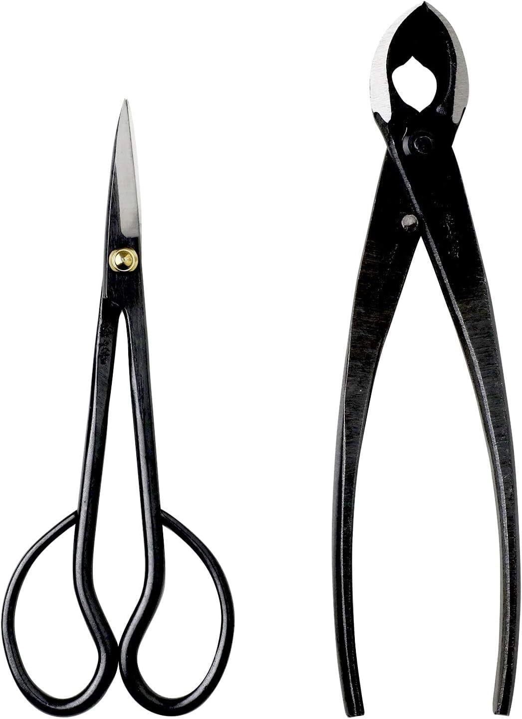 Japanese Bonsai Tool Kit Set Made in Japan, Satsuki Scissors 7inch ...