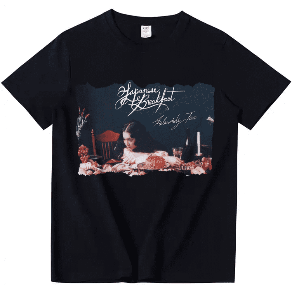Japanese Breakfast Tour T-shirt Japanese Breakfast The Melancholy Tour ...