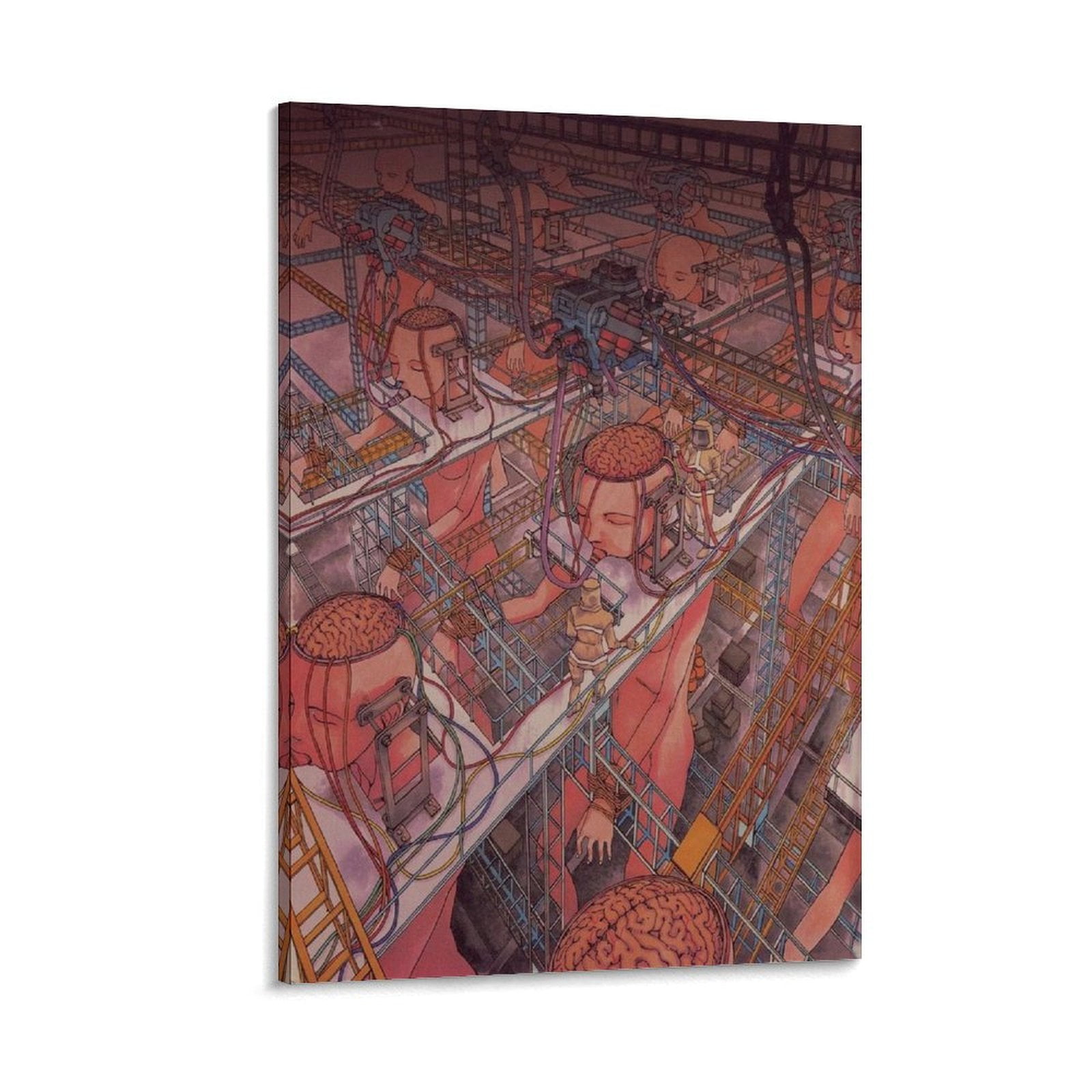 Japanese Cartoonist Shintaro-Kago Horror Animation Poster (11) Painting ...