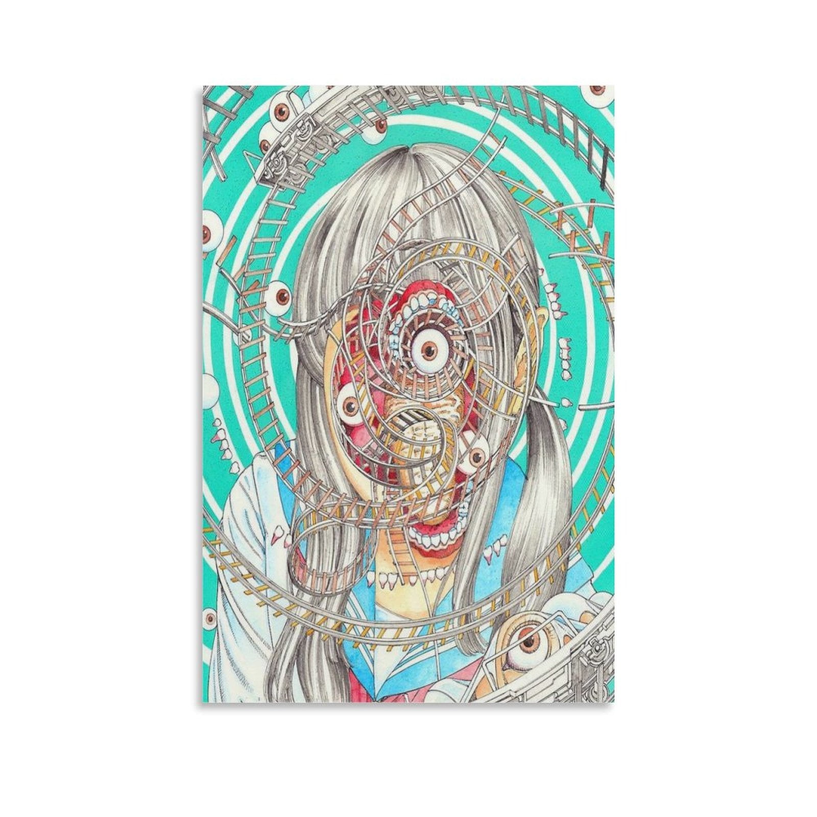 Japanese Cartoonist Shintaro-Kago Horror Animation Poster (17) Picture ...