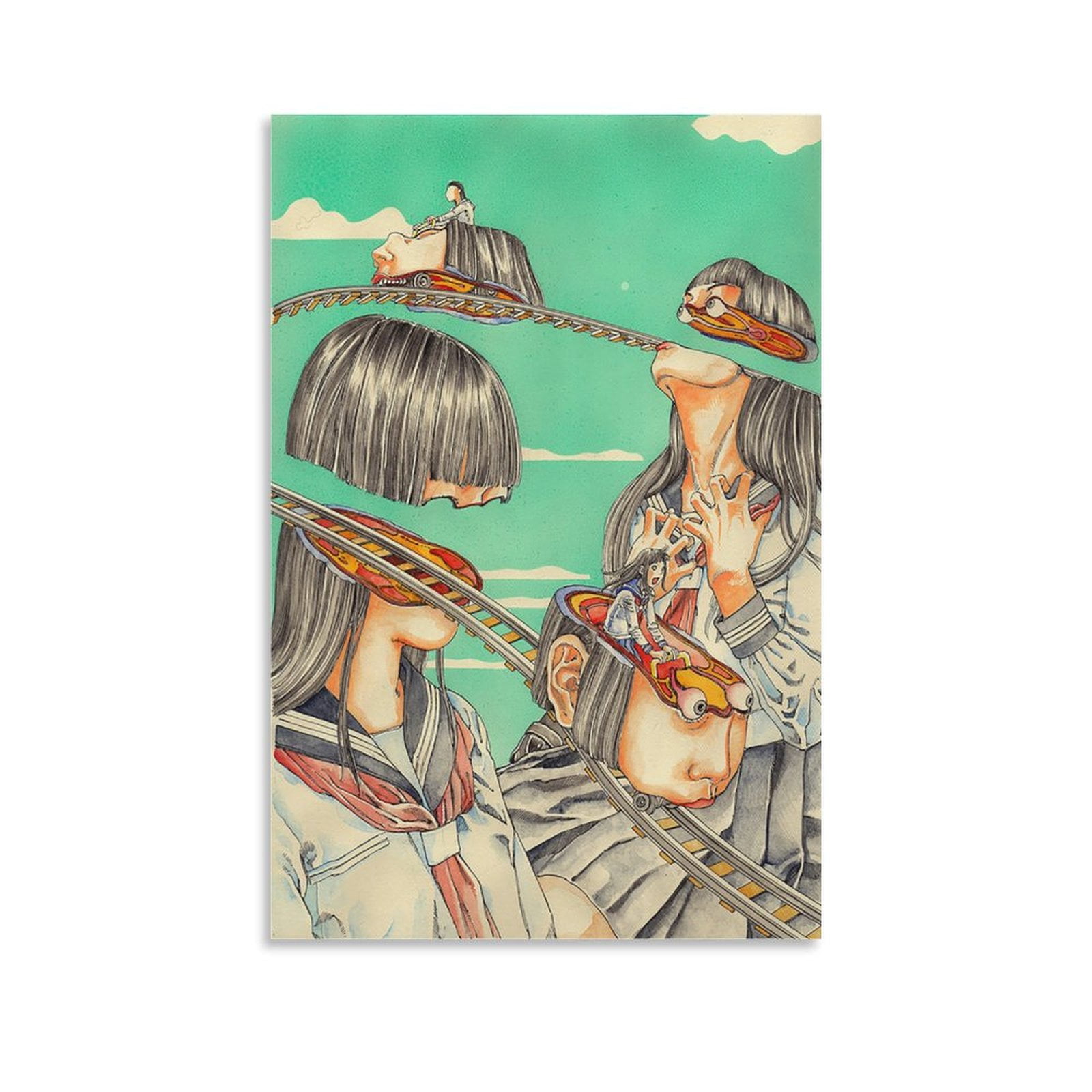 Japanese Cartoonist Shintaro-Kago Horror Animation Poster (22) Print ...