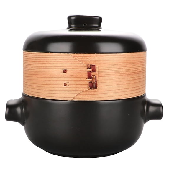 Japanese Casserole Pot With Bamboo Steamer Basket, Soup Stew For ...