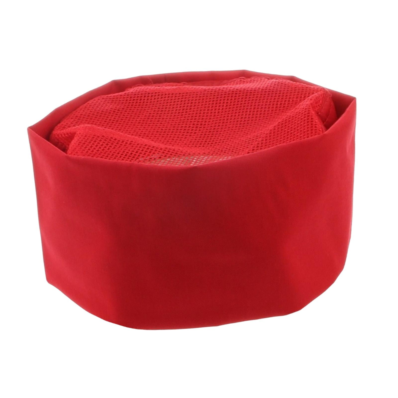 Japanese Chef Hat with Mesh Top Breathable Work Hat Beanie Waiter Hat ...