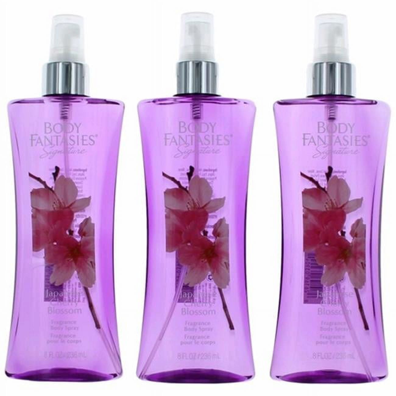 Body Fantasies Japanese Cherry Blossom Perfume Mist, Luxe Fine 8 oz ...