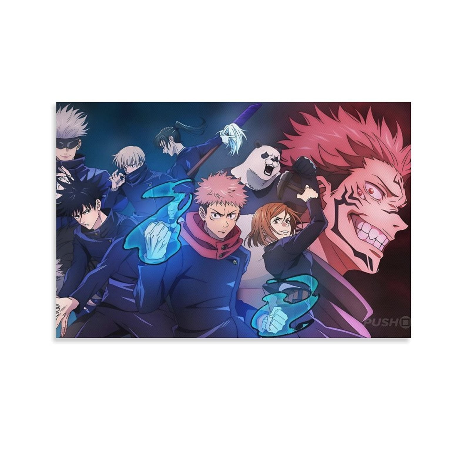 Japanese Comics Anime Jjk Posters (2) Print Photo Art Painting Canvas ...