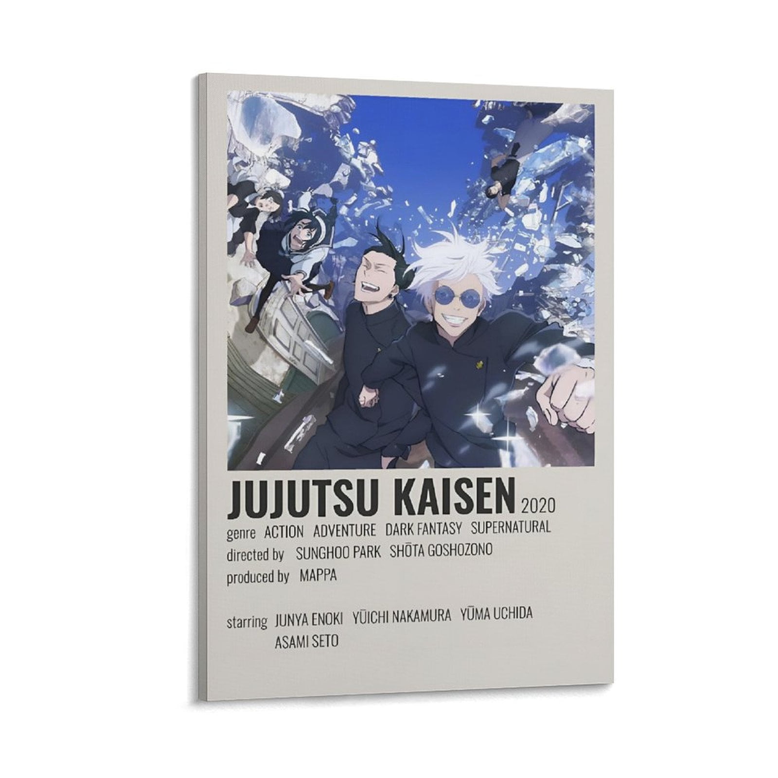 Japanese Comics Anime Jjk Posters (4) Posters Wall Art Painting Canvas ...