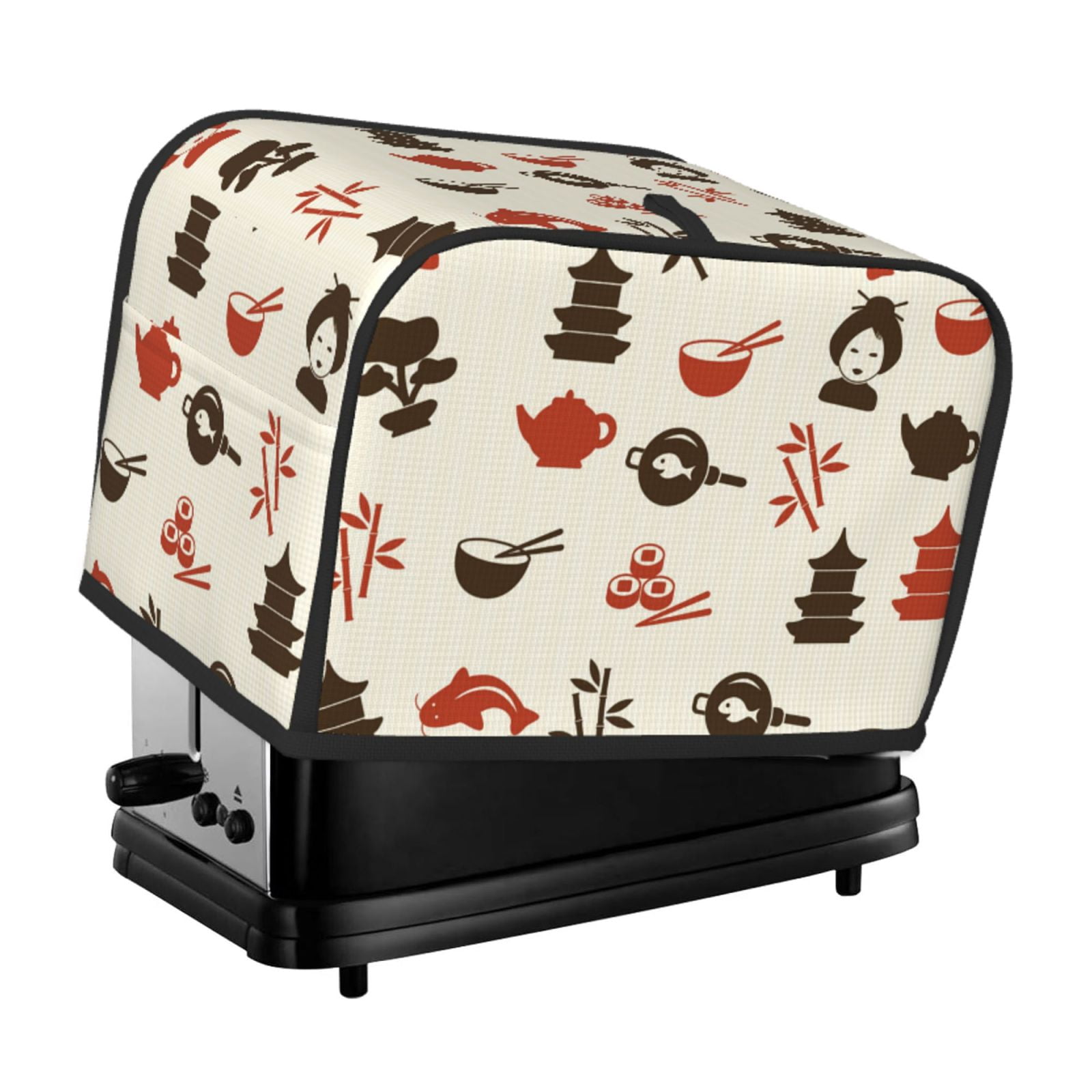 Japanese Culture Japan 2 Slice Toaster Cover Bread Maker Dust ...