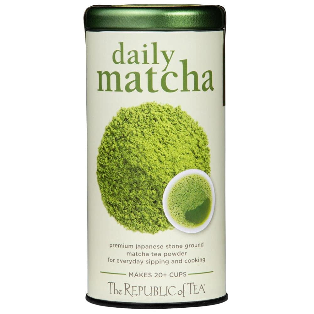 Japanese Daily Matcha Powder, 1.5 oz Tin | Matcha Green | Makes 20 ...