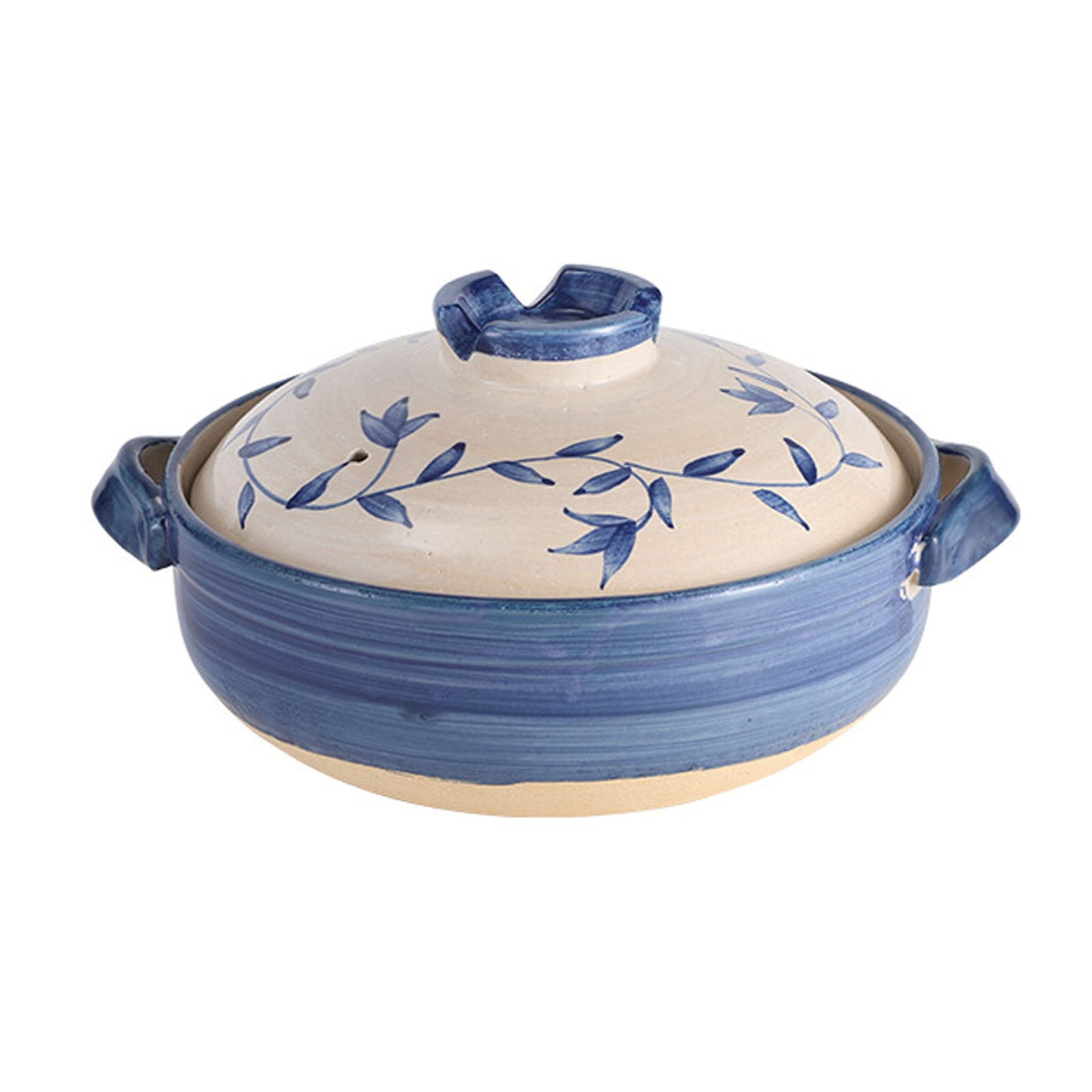 Japanese Donabe Clay Pot Casserole, Traditional Ceramic Family Hot Pot ...