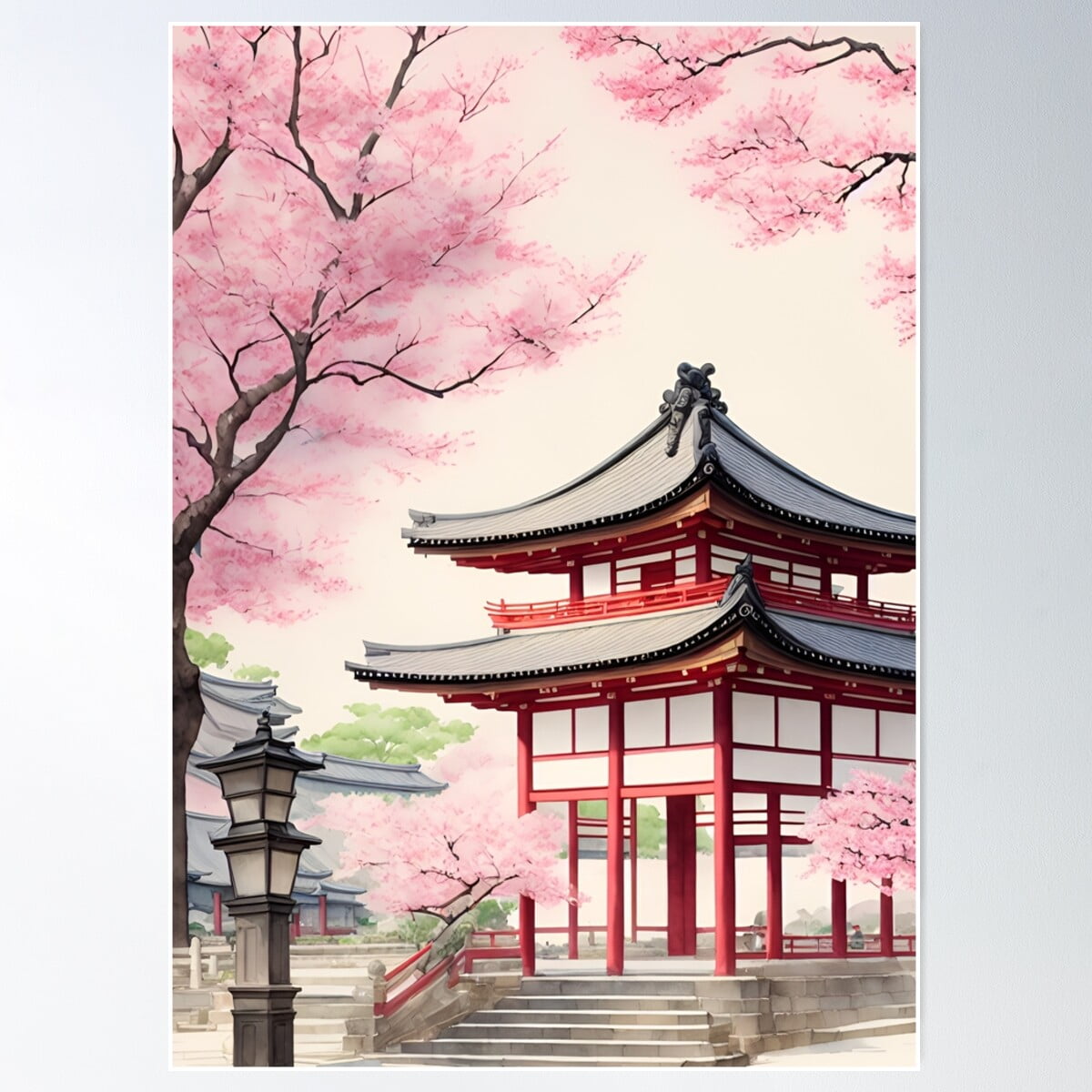Japanese Dreams #3, Hq, 300 Dpi Poster Wall Art, Modern Wall Decor For ...