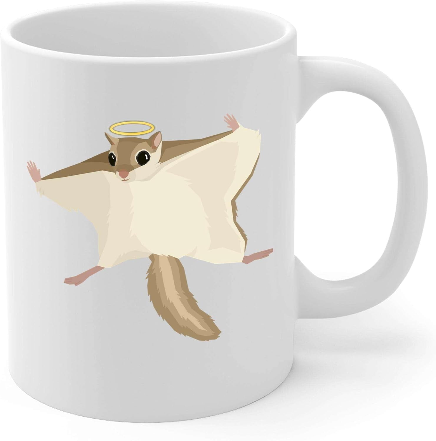 Japanese Dwarf Flying Squirrel Angel Wings Memorial Coffee Mug ...