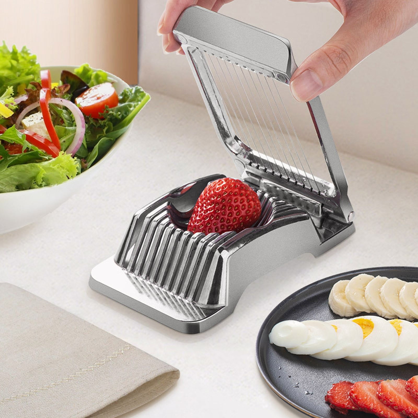 Japanese Egg Slicer Aluminum Alloy Egg Slicer Egg Slicer Ham And ...