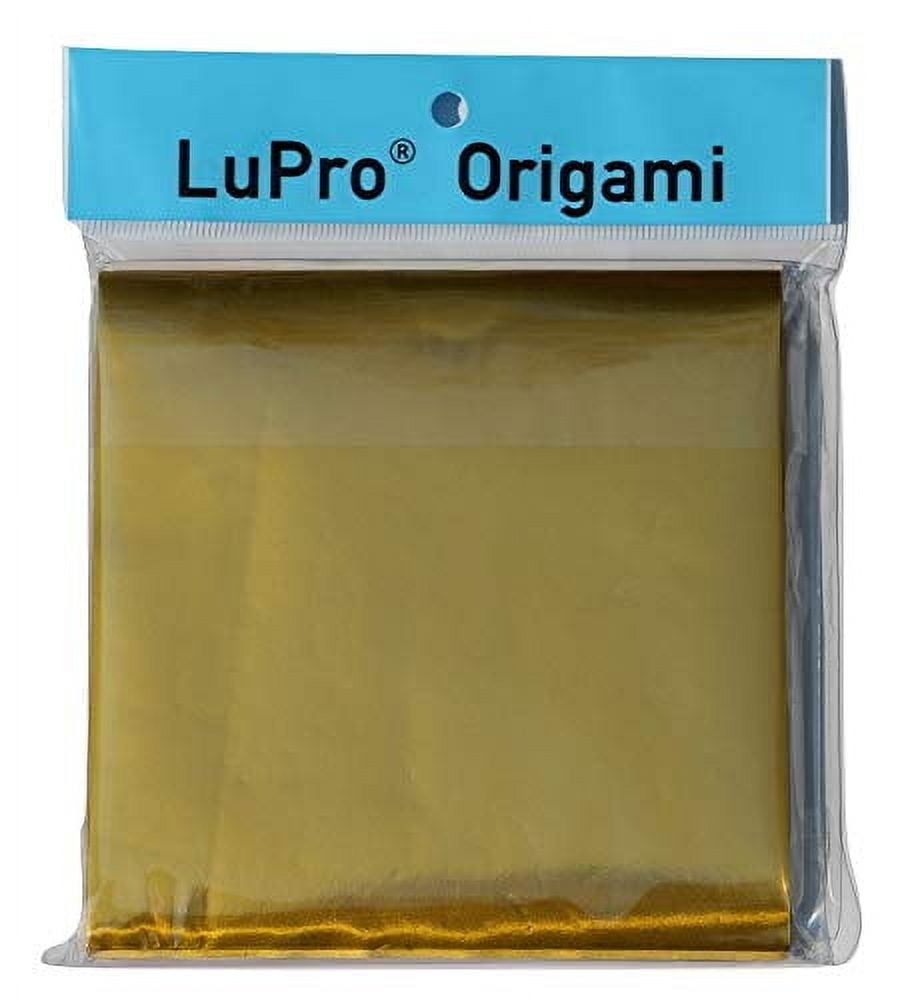 Japanese Extra Thick Gold Foil Origami Paper 100S - Walmart.com