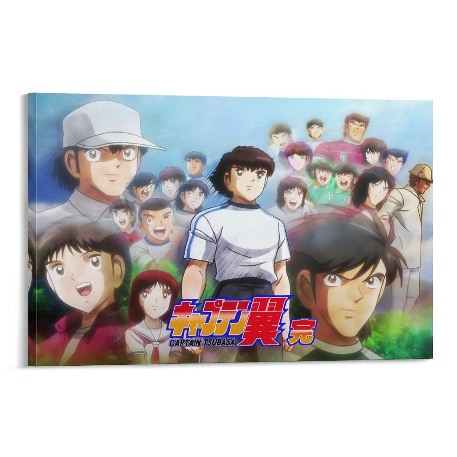 Japanese Family Animation Captain Tsubasa Poster Print Photo Art ...