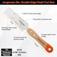 Japanese Flush Cut Saw, 5 Inch Beech Handle Pull Saw, SK5 Flexible ...